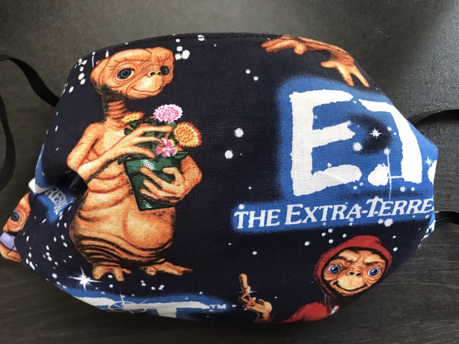 ET EXTRA-TERRESTRIAL HANDMADE TRIPLE LAYERS COTTON/POLYESTER MASK ...