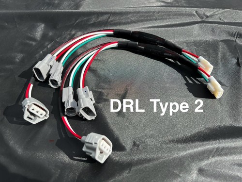 2003-2005 Toyota 4Runner DRL Type2 Conversion Adapter Wire Harness FaceLift Fit 03-05 ...