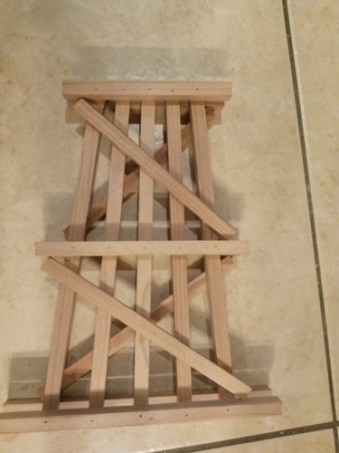 G Scale Model Train Garden Trestle 58 Piece Up to 12"and more Use with ...