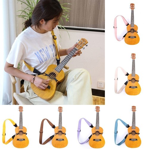 Neck Adjustable Belt Ukulele Strap Musical Instrument Straps Guitar ...