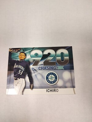 2016 Topps - Chasing 3000 #3000-9 Ichiro Suzuki (PWE)(03) | eBay