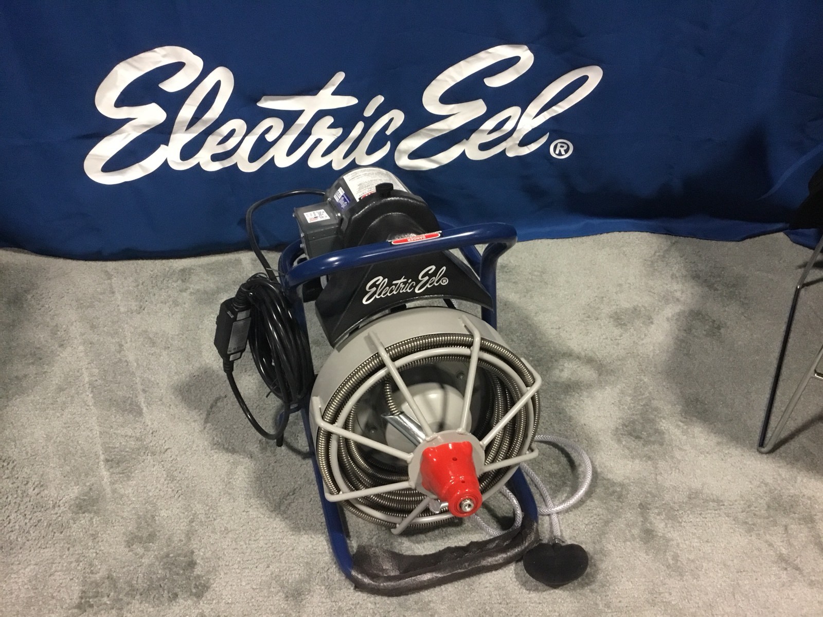 New Snake Electric Eel Model EKR Drain Sewer Small Pipe Clean Machine ...