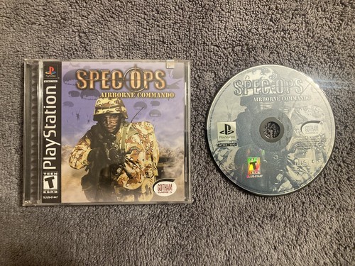 Spec Ops Airborne Commando Playstation CIB 710425231667 | eBay