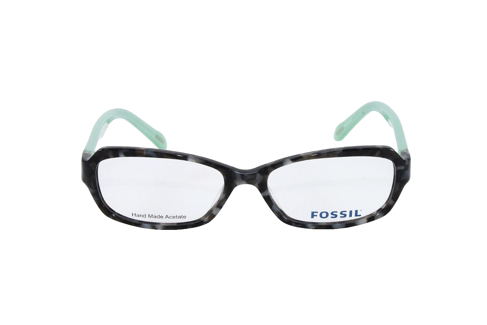 Fossil Eyeglasses Women's Optical Frame FU4 Black Tortoise Mint 51mm ...