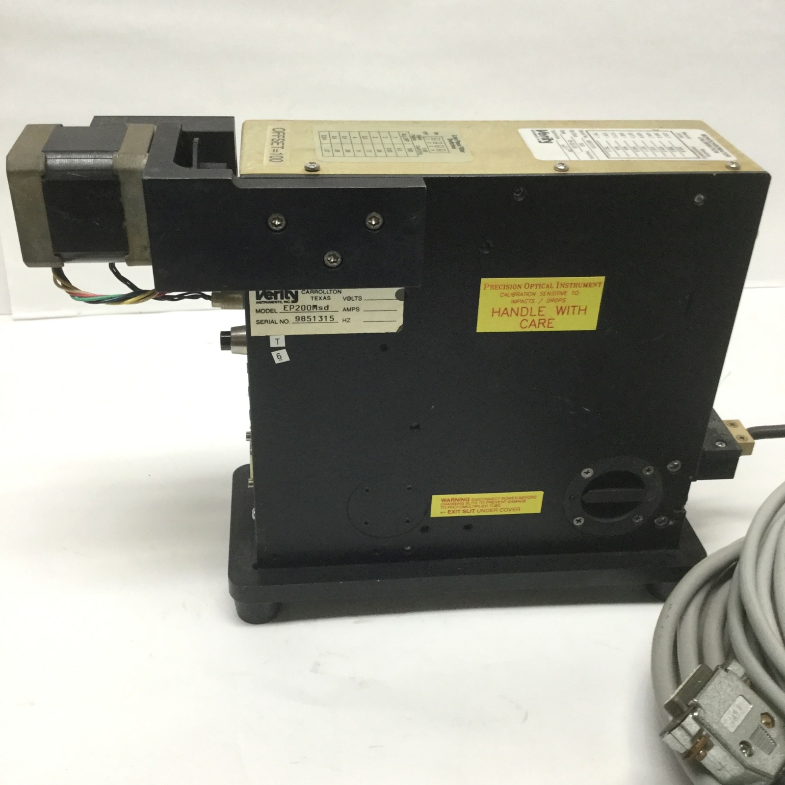 Verity EP200Msd Scanning Monochromator/Detector 185-920nm Wavelength, 0 ...