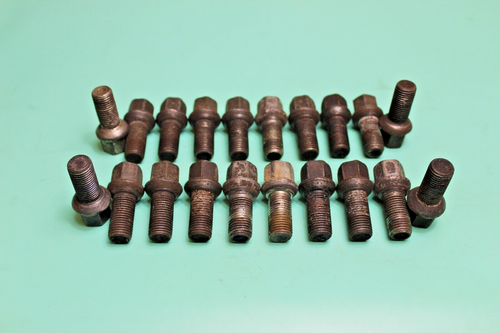 20x Wheel Bolt Audi A3 A2 A6 A4 VW Golf Touran Passat Screws Spherical ...