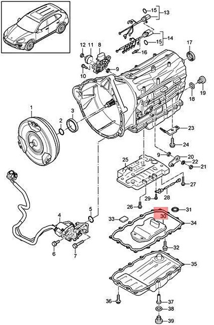 Porsche 95832543500 Genuine OEM Filter for sale online | eBay