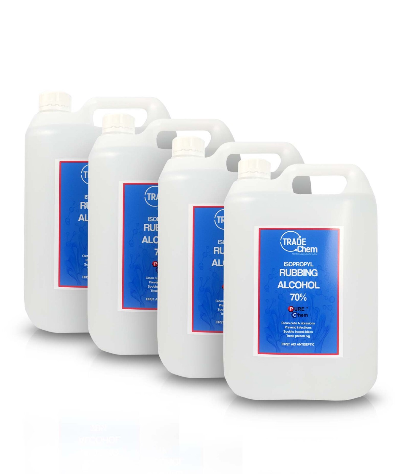 IPA Rubbing Alcohol Isopropyl Isopropanol 2 x 5L (10L Total) 70% Pure ...