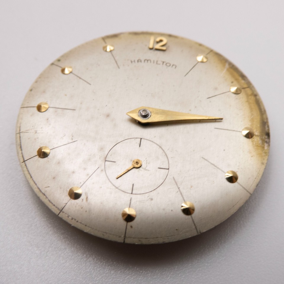 Vintage Hamilton Caliber 747 17-Jewel Wristwatch Movement, Parts ...