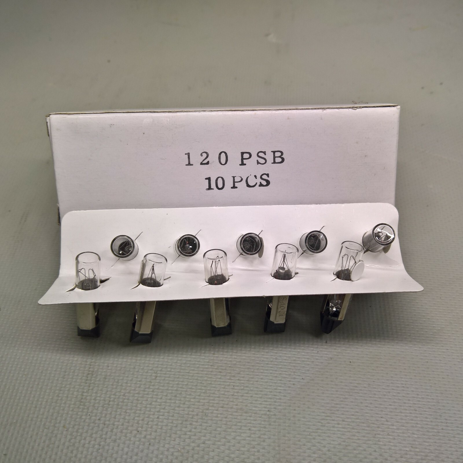 Qty 10 120PSB Miniature Replacement Light Bulb 120V T2 #5 Slide Base ...