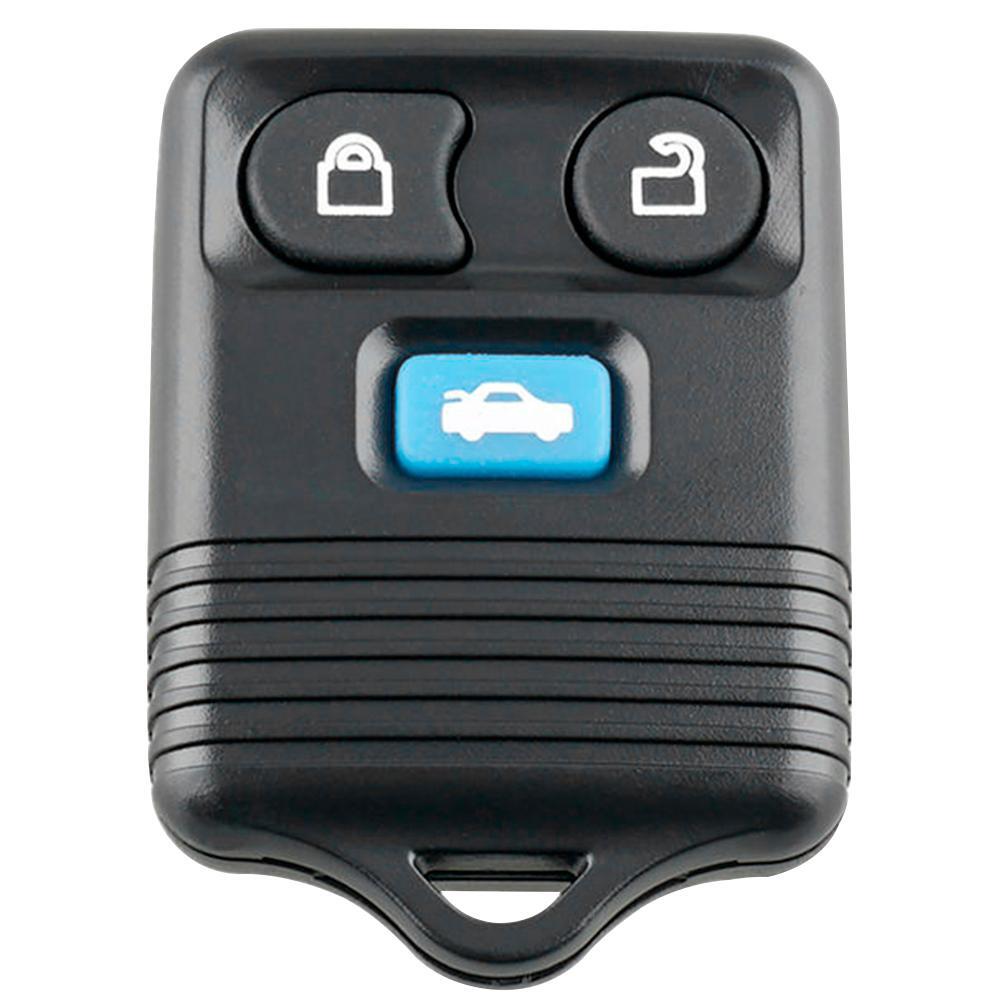 433MHz 3 Button Remote Key Fob Case with Chip for TRANSIT MK6 2000-2006 ...