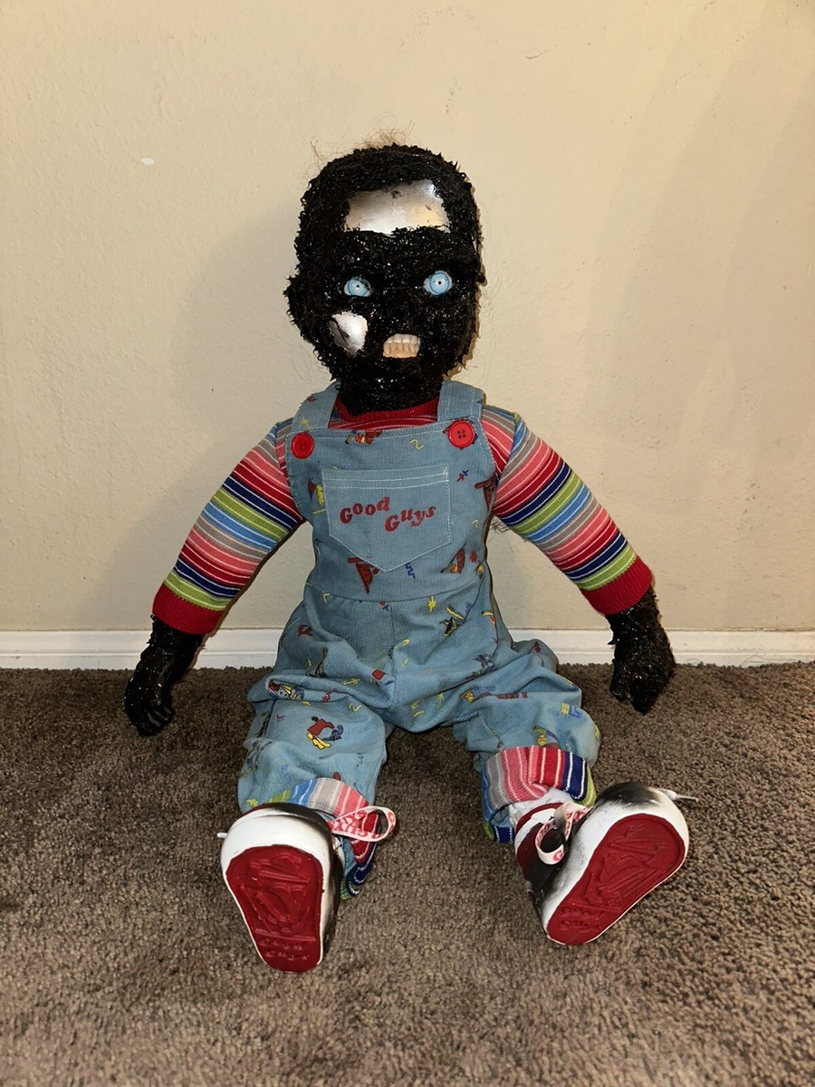 Burnt Chucky Doll