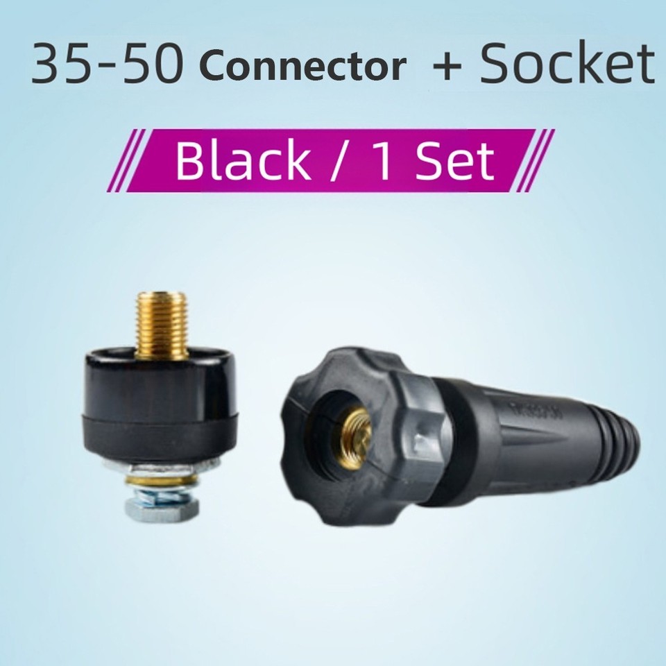 Thai Style Welding Machine Cable Connector Quick Socket Shock Resistant ...
