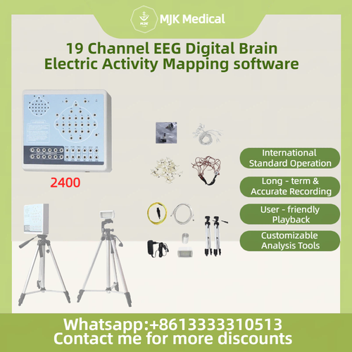Complete 19-Channel QEEG System with PC Software - For Brain Mapping ...