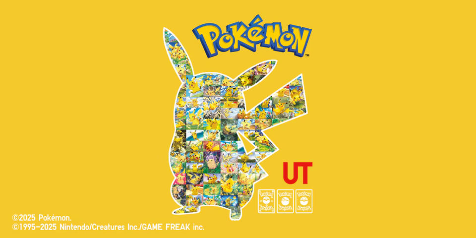 [Limited Edition] UNIQLO x Pokemon Trading Card Game UT T-Shirt Pikachu ...