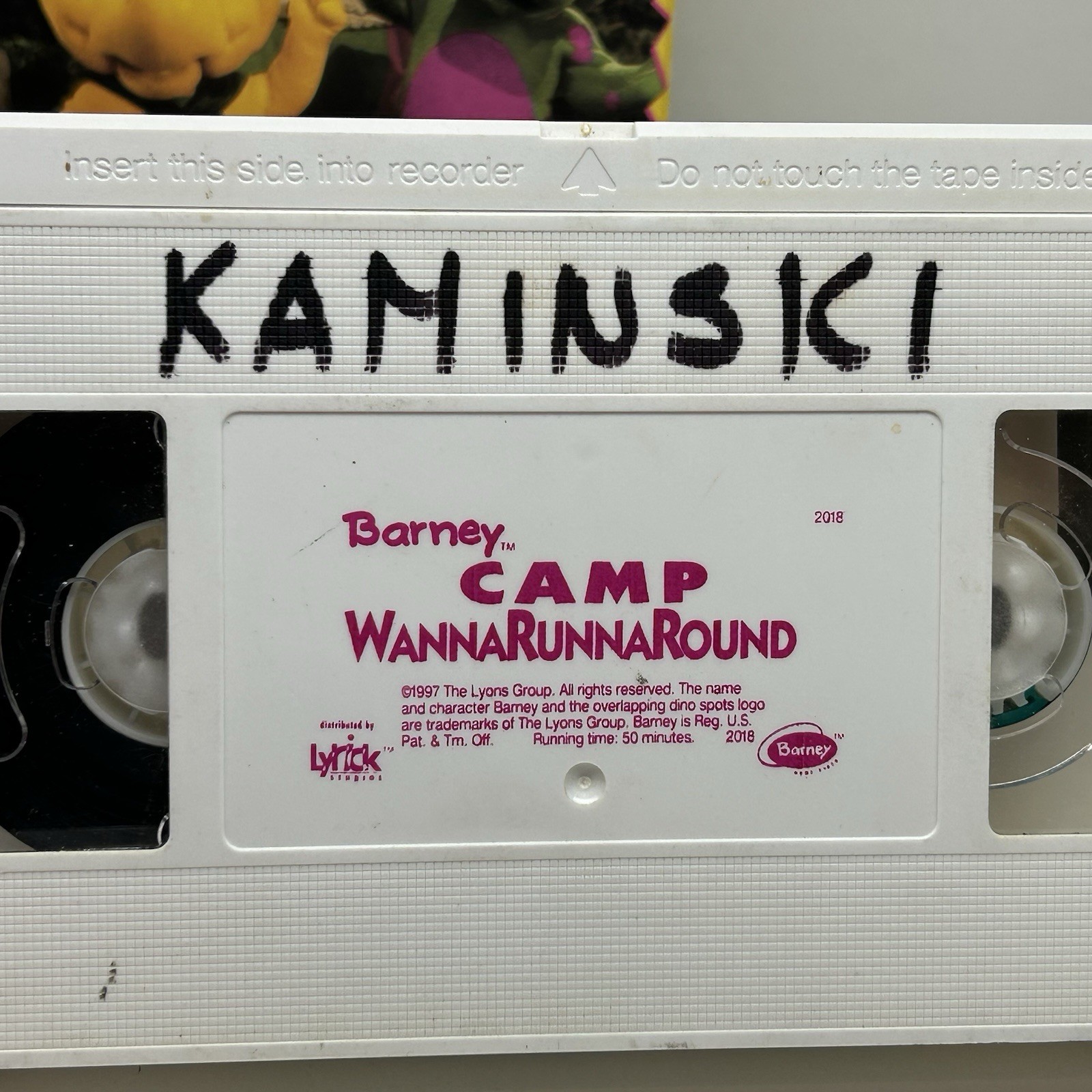 Barney Camp WannaRunnaRound Classic Collection VHS Video Tape Wanna Run ...