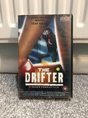 The Drifter Movie On VHS Video Cassette Big Box Cert 18 MGM 1988 Roger ...