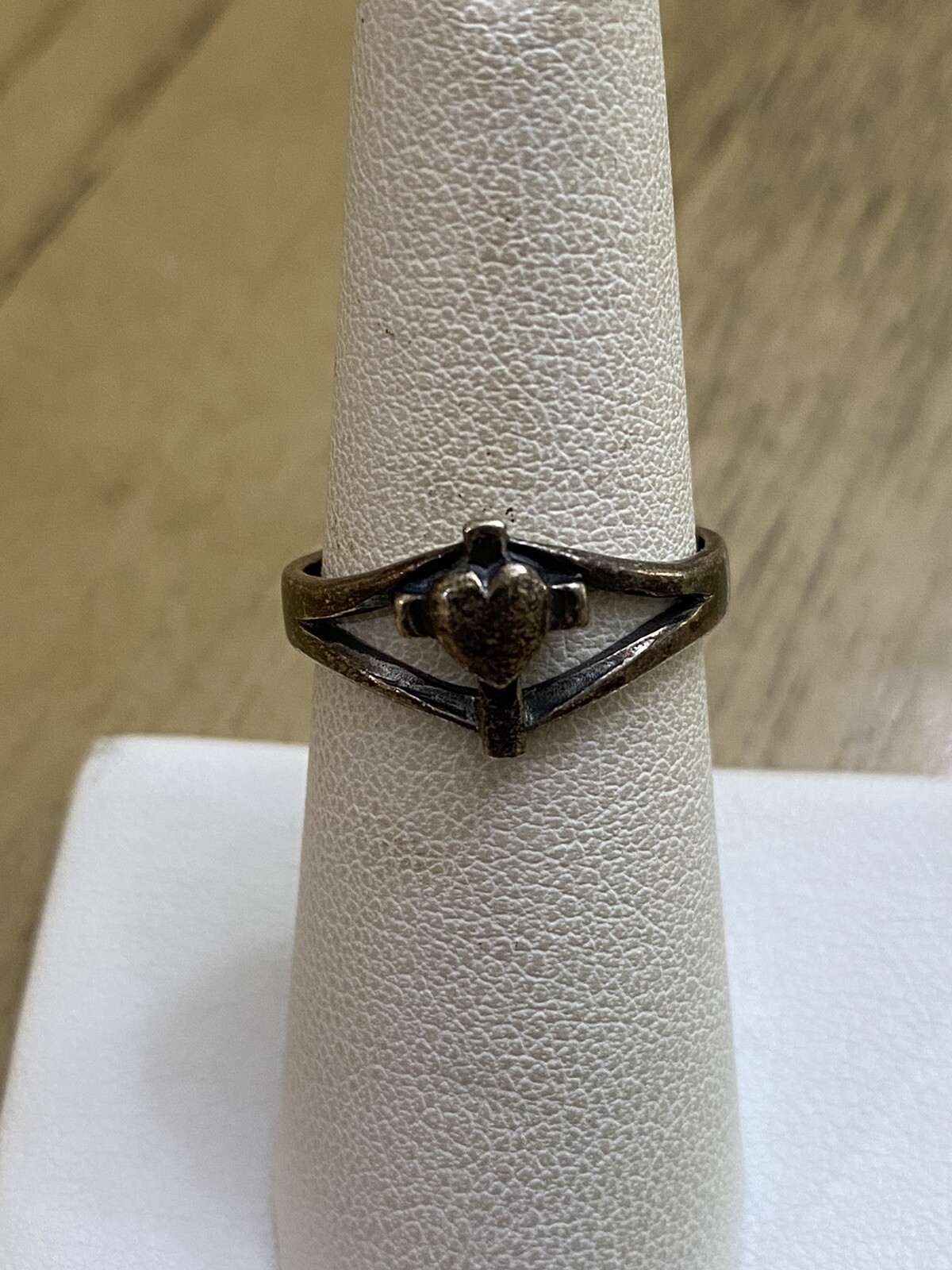 James Avery Designer Heart & Cross Ring, Sterling Sil… - Gem