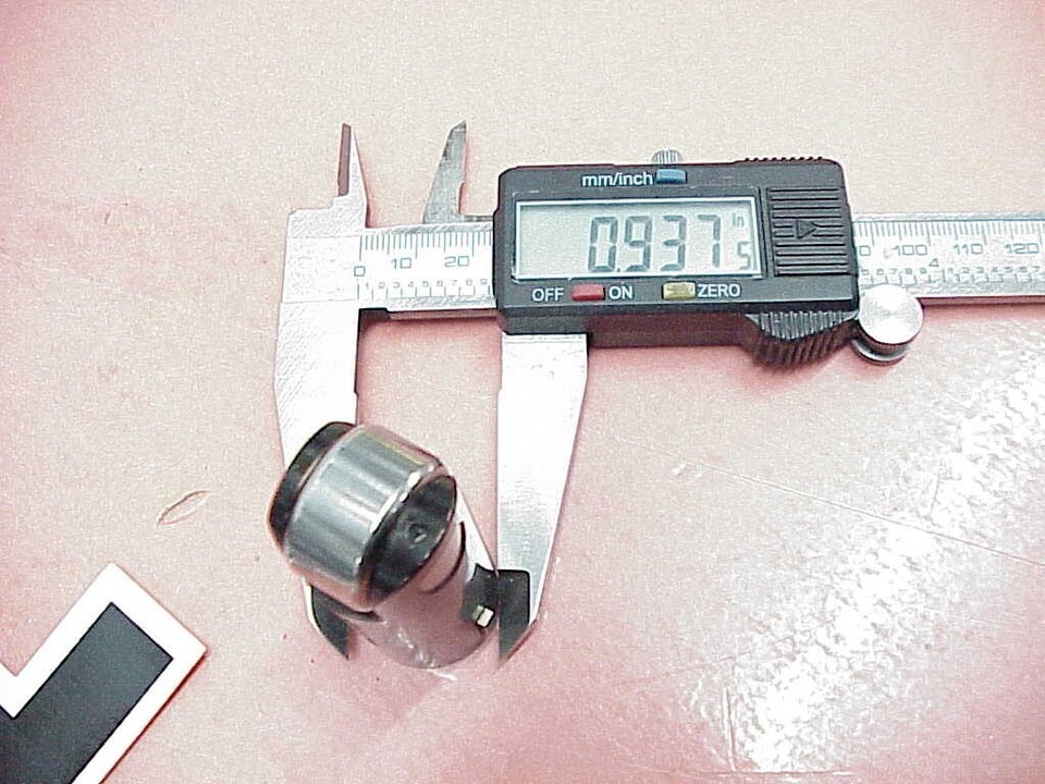 16 JESEL .937" KEYWAY .050" OFFSET Solid Roller Lifters Chevy Ford 2. ...