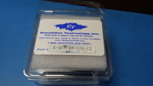 S-QFP-00-128-C2 EMULATION TECHNOLOGY IC TEST SOCKET IC51-1284-14331 | eBay