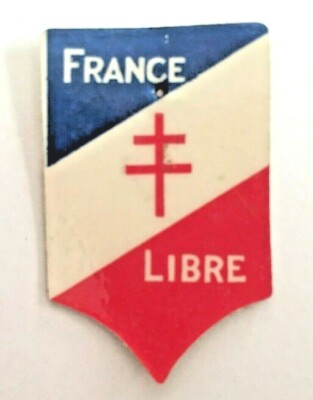 WW II French Libre (Free) Badge | eBay Australia