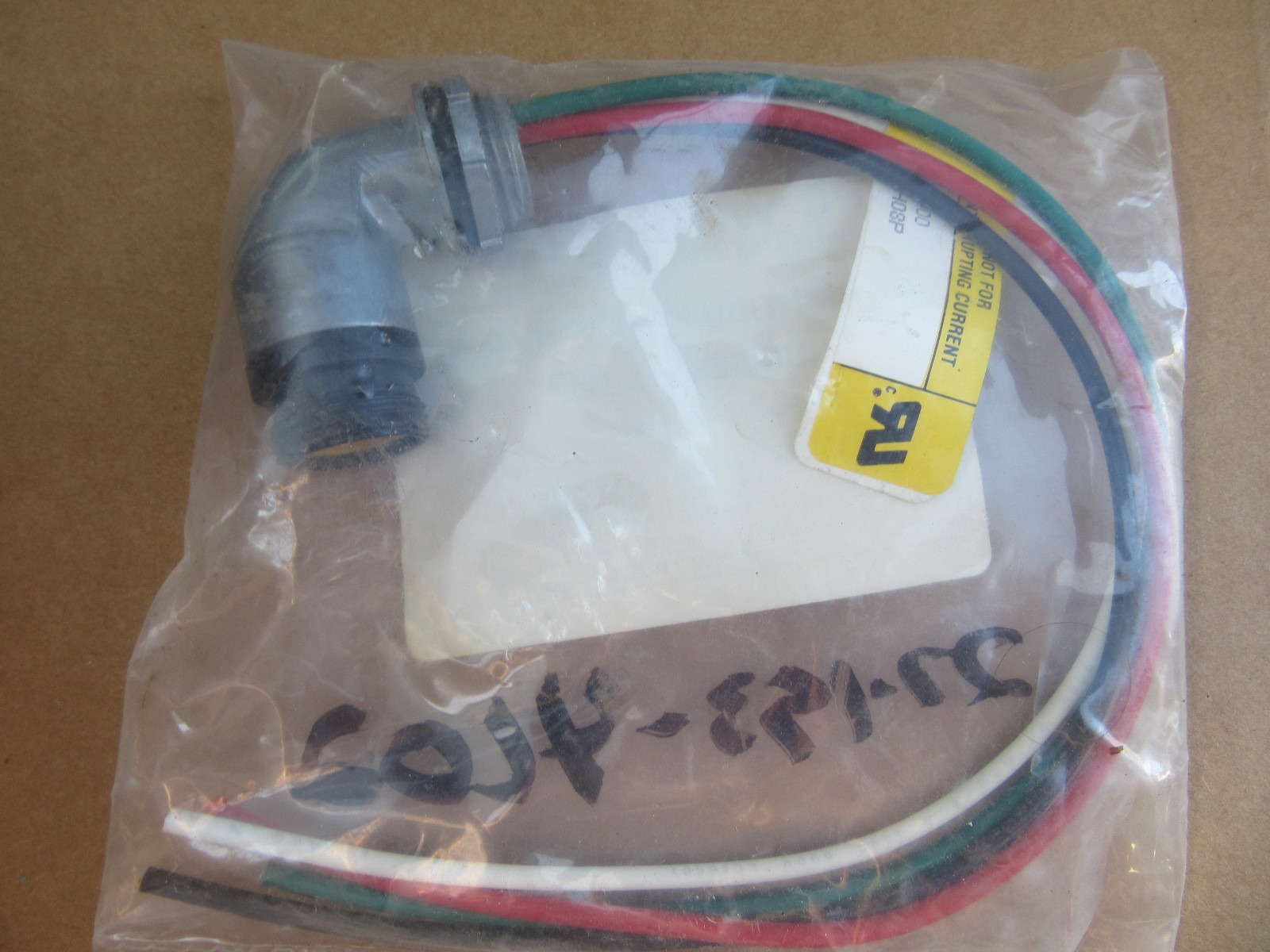 TPC Wire and Cable 89400 90 Degree Male Receptacle 4p for sale online ...