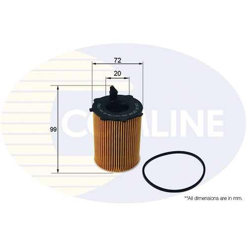 Oil Filter For Peugeot 3008 1.6 HDI Comline 1109.AY 1109.S5 1109.Y1 ...