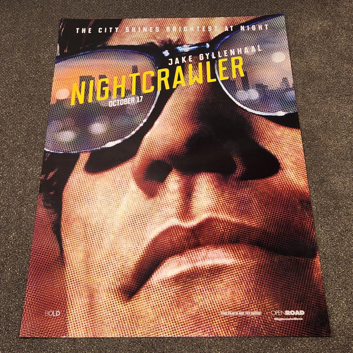 Nightcrawler Jake Gyllenhaal Poster