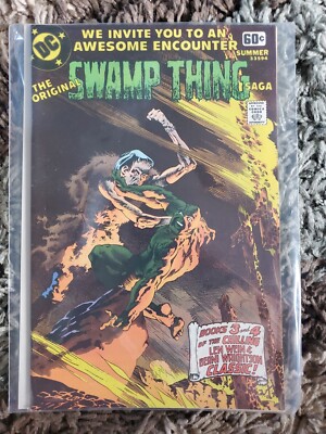 Vintage DC Comics The Original Swamp Thing Saga No. 14 Summer 1978 ...