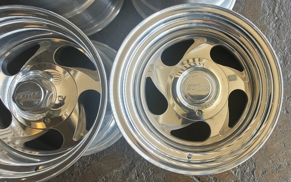 15x8 & 15x10 5 Lug Boyds Twisted Star Wheels Rims | Chevy 5x5 Ford 5x5 ...