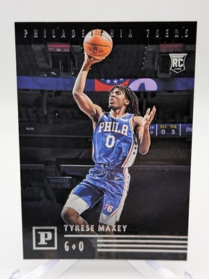 💥 2020-21 Panini Chronicles Basketball #116 Tyrese Maxey Panini RC ...