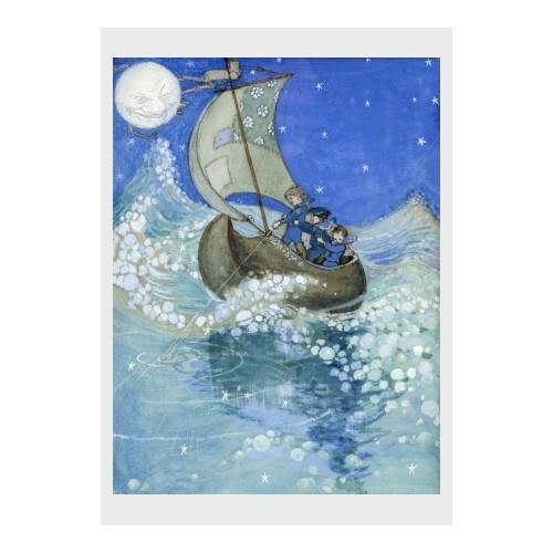 Willy Pogany - "Winken, Blinken and Nod": Poster (11.7" x 16.5") | eBay