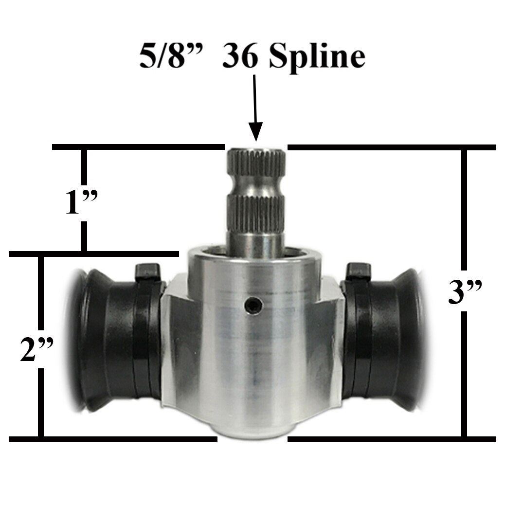 8" End Load Rack & Pinion 5/8"-36 Spline VW Sand Rail Buggy | Latest ...