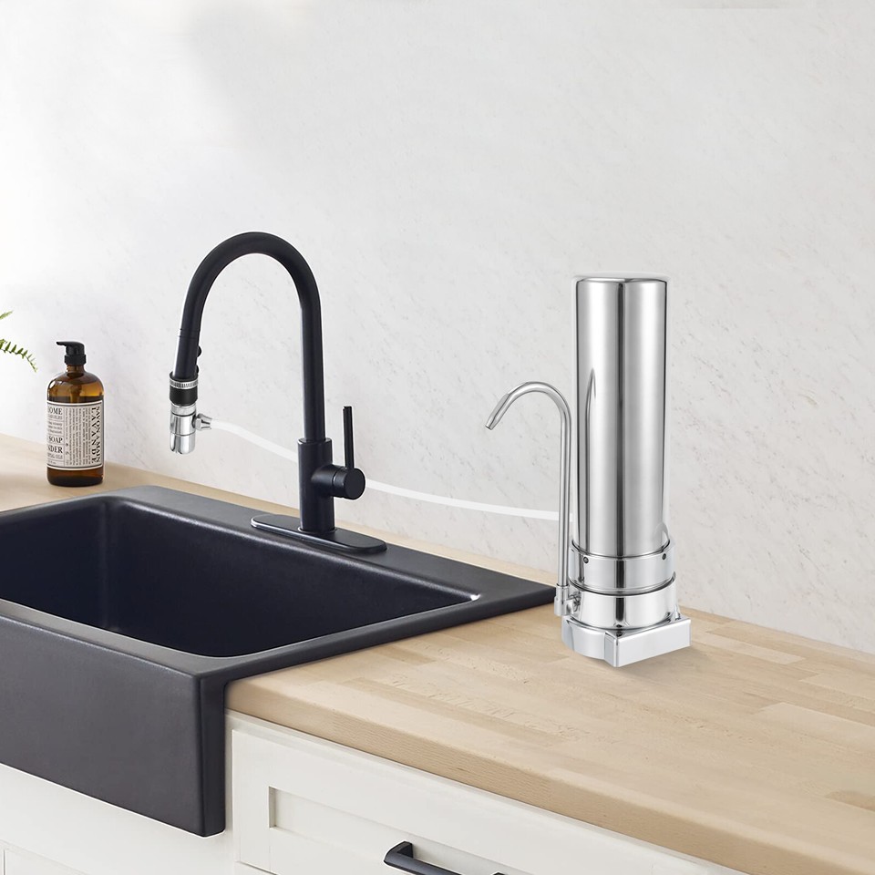 Countertop Filter Water Filtration Filter Sink Drinking System ...