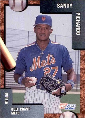 1992 Gulf Coast Mets Fleer/ProCards #3492 Sandy Pichardo Dominican ...