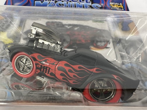 Rare The Original Muscle Machines 1969 Chevrolet Corvette Chase Black ...