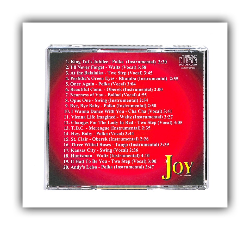 JOY OF MARYLAND BAND POLISH POLKA CD "THE FOUR OF US" SUPER CD 20 GREAT ...