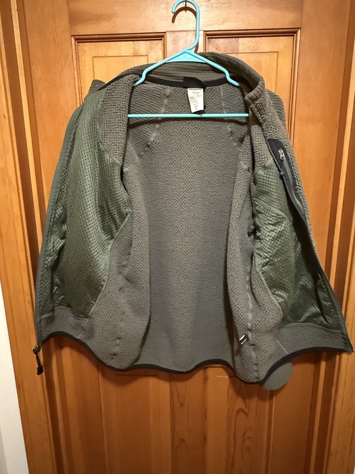 Patagonia MARS R2 Regulator Mens Medium Military Fleece Jacket Polartec ...