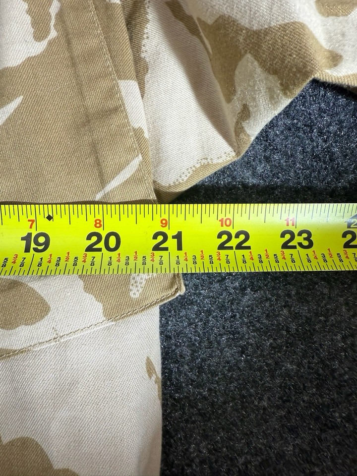 British Army Desert DPM Jacket Men’s 42 Tropical Uniform Camo Military ...