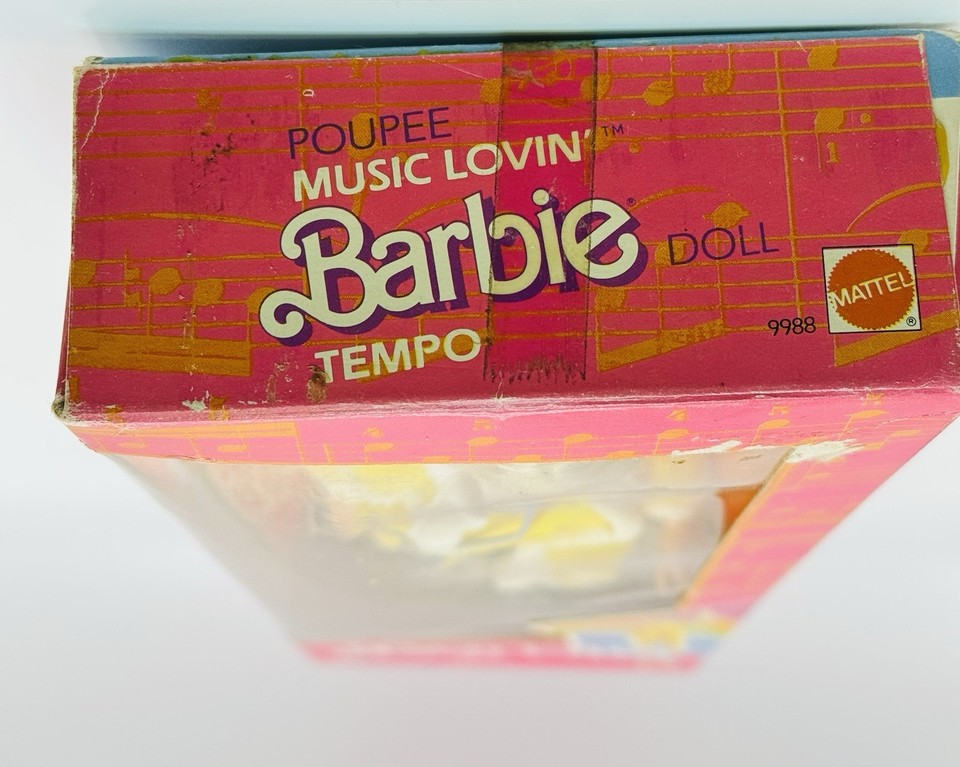 Vintage 1985 RARE EUR Music Lovin’ Barbie Doll Tempo WALKMAN SUPERSTAR ...