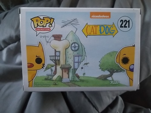 Funko Pop! Vinyl: Nickelodeon - Catdog (Flocked) - San Diego Comic Con ...