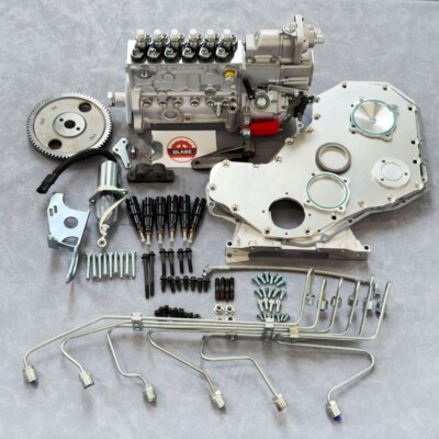 24 valve p pump conversion kit 500-550hp with billet timing cover and ...