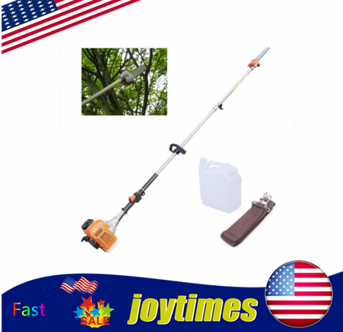52CC 2Stroke Gas Pole Saw Tree Trimmer Gas Powered Branch Pruner Single ...