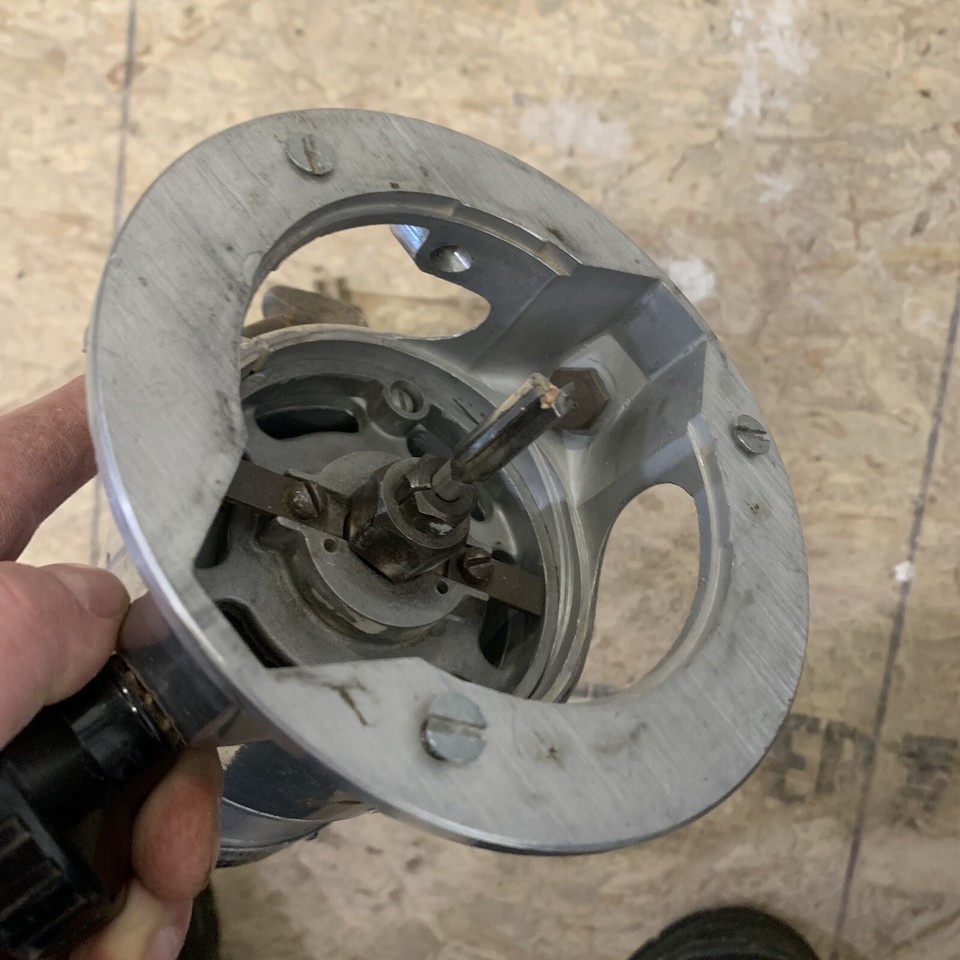 Vintage Porter Cable Router Model 100-M Motor with 100-B Base Tested ...