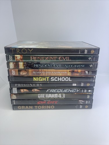 DVD Bundle Lot Awesome Movies - 8x Horror Suspense Thriller Great Deals ...
