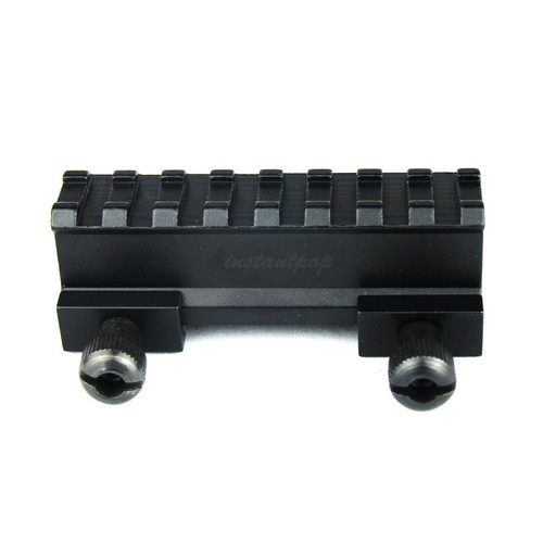 Flat top 1" inch See Through Riser Scope Rail Mount 8 slot Picatinny ...