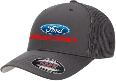 Ford Racing Logo Classic Logo Design Flexfit 6511 Trucker Hat Cap | eBay