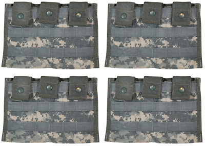 4x - US Army Molle II Three Mag Pouch UCP 3 Magazine Side X Shingle ...