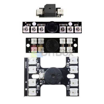 WS2812B RGB 2/6/8 LED Strip Dual Modes 5V Buzzer For Arduino FPV RC ...