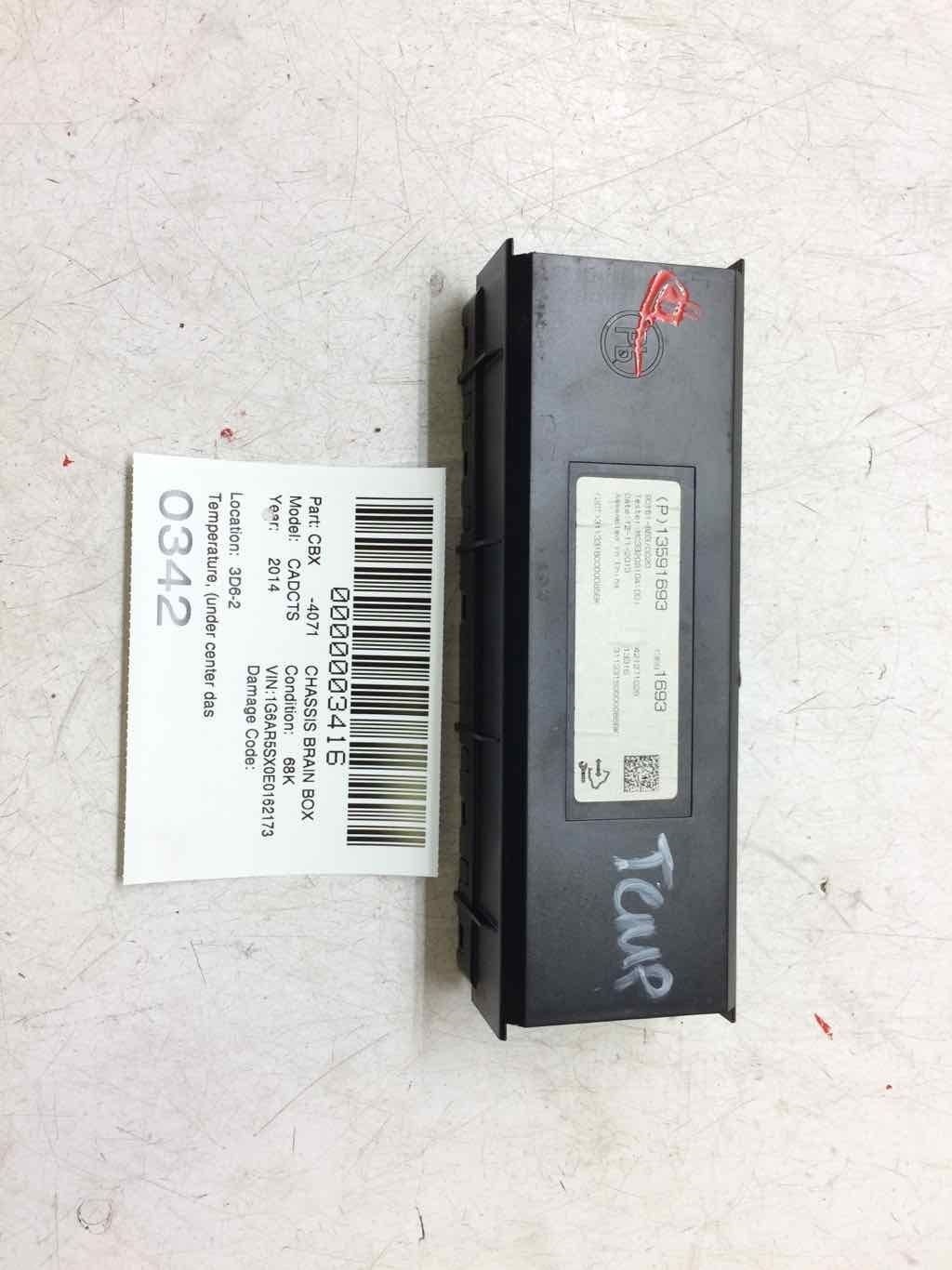 14 Cadillac CTS Temperature Control Dash Unit 13591693 68K OEM Used | eBay